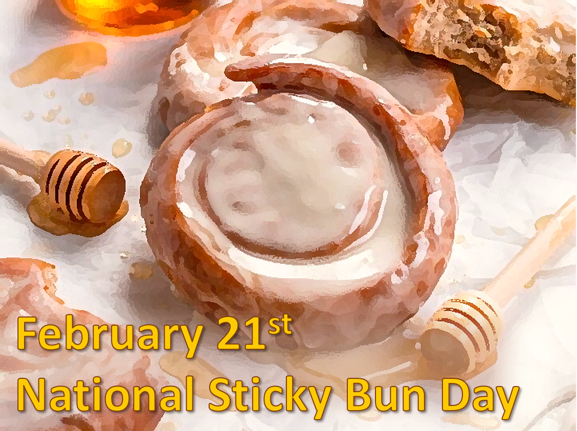 National Sticky Bun Day | Khaliela Wright